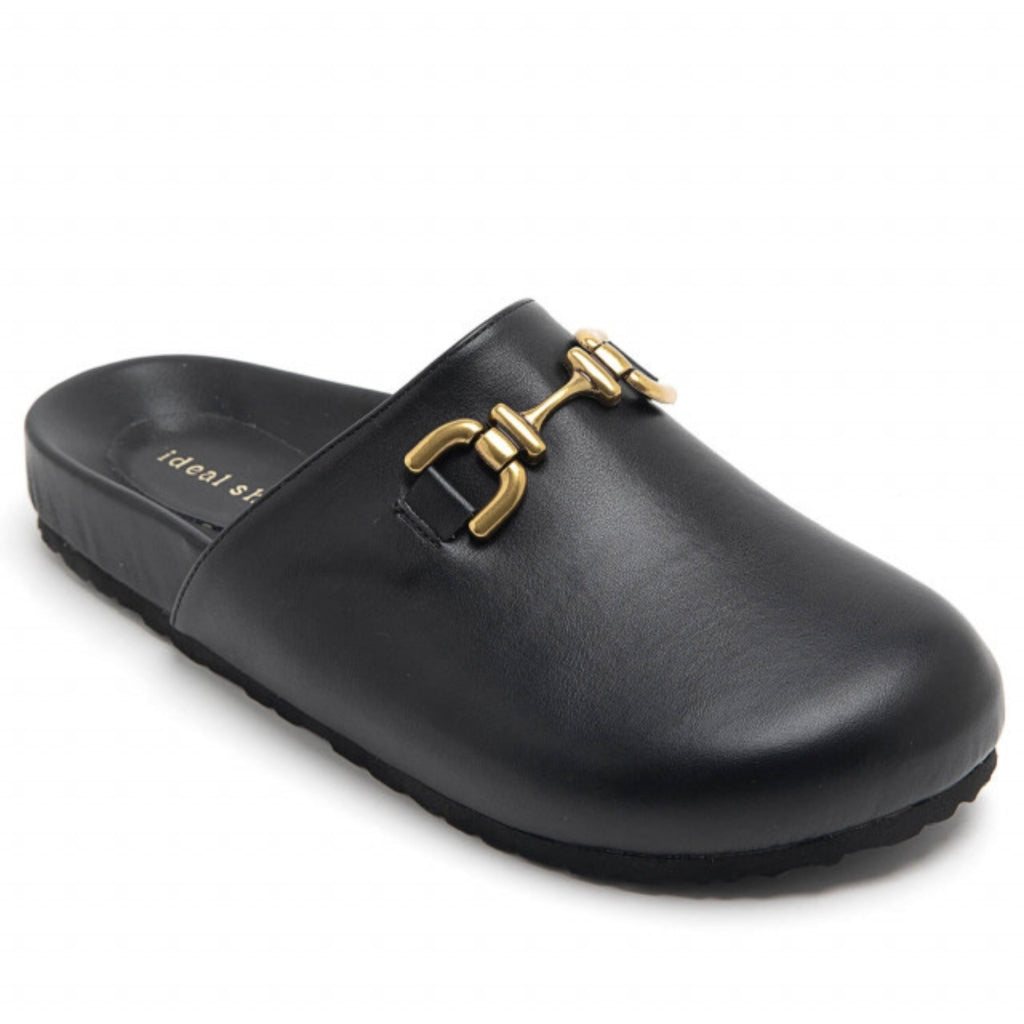 Alva Dame sko 8078 - Black PU