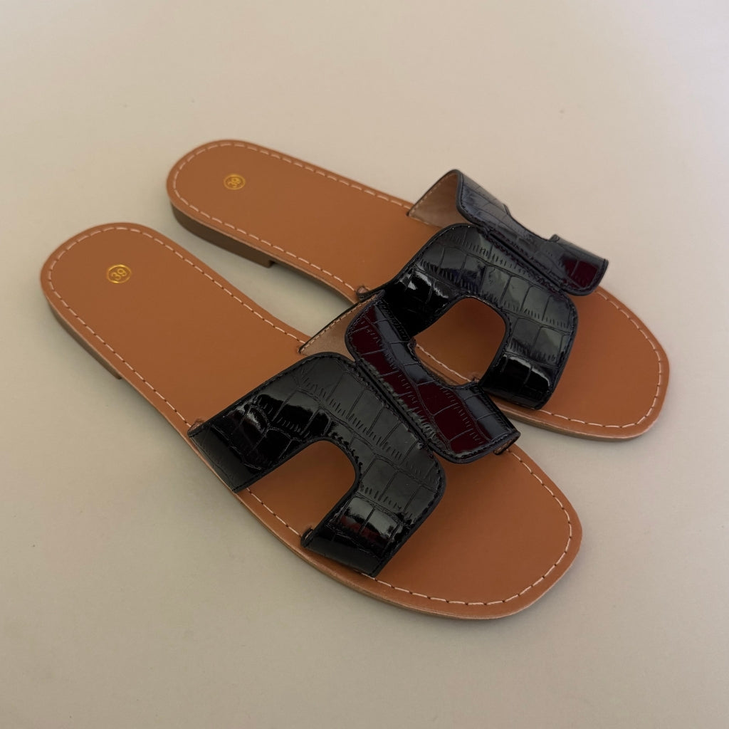 Jennifer dame sandaler TH9P-7 - Black