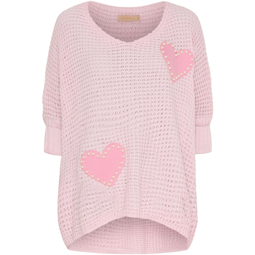 Marta du Chateau dame strik MdcSolange 18326 - Pink