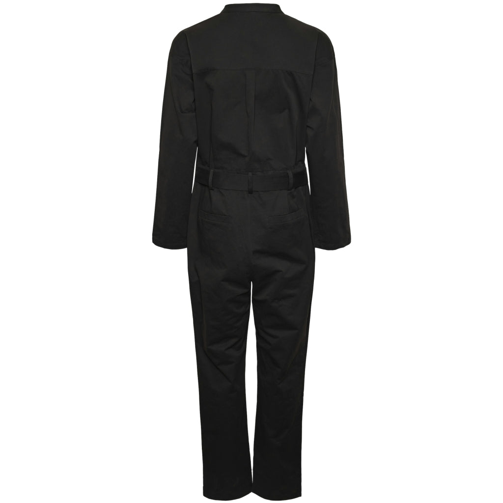 PIECES X DITTE ESTRUP X CILLE FJORD PCGRACE BOILERSUIT - Black