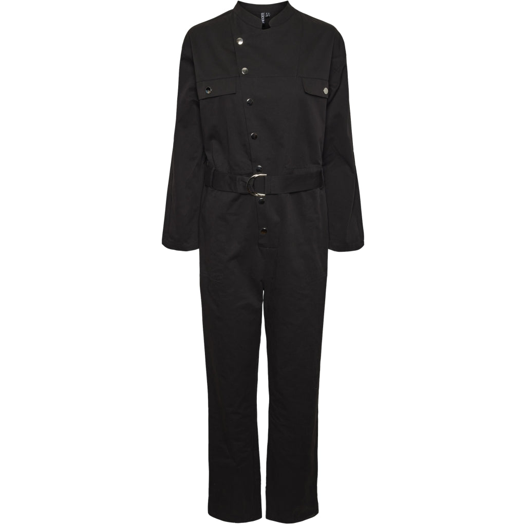 PIECES X DITTE ESTRUP X CILLE FJORD PCGRACE BOILERSUIT - Black