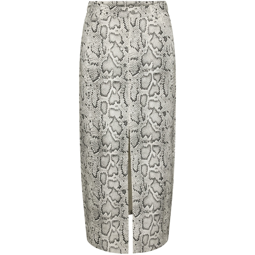 PIECES X DITTE ESTRUP X CILLE FJORD PCJESSICA SKIRT - Bright White Sna