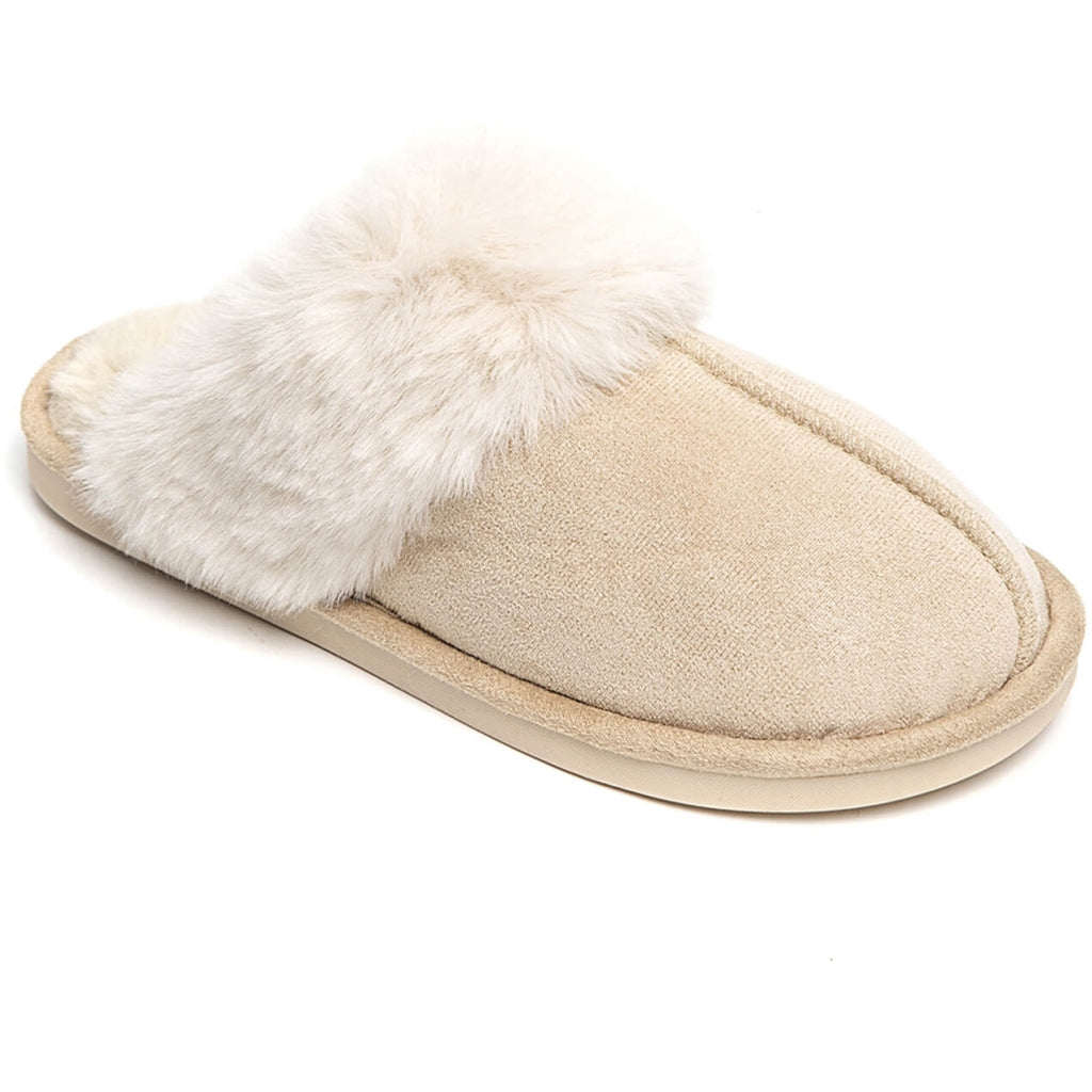 Pamela dame hjemmesko 7263 - Beige