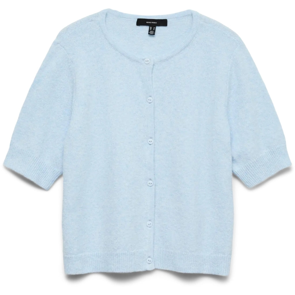 VERO MODA Dame Cardigan VMDoffy - Cashmere Blue MELANGE