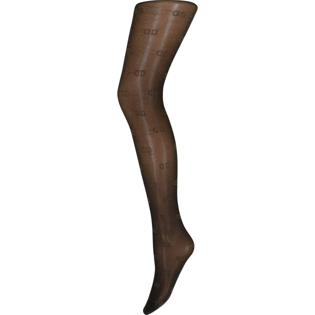 Decoy dame tights DD logo - Black